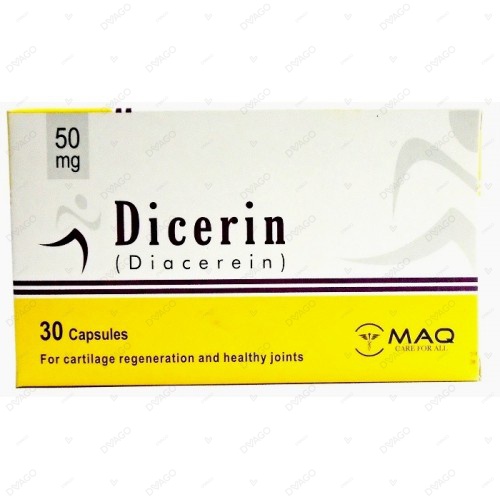 Dicerin 50Mg 30 Capsules - Buy Online at DVAGO®