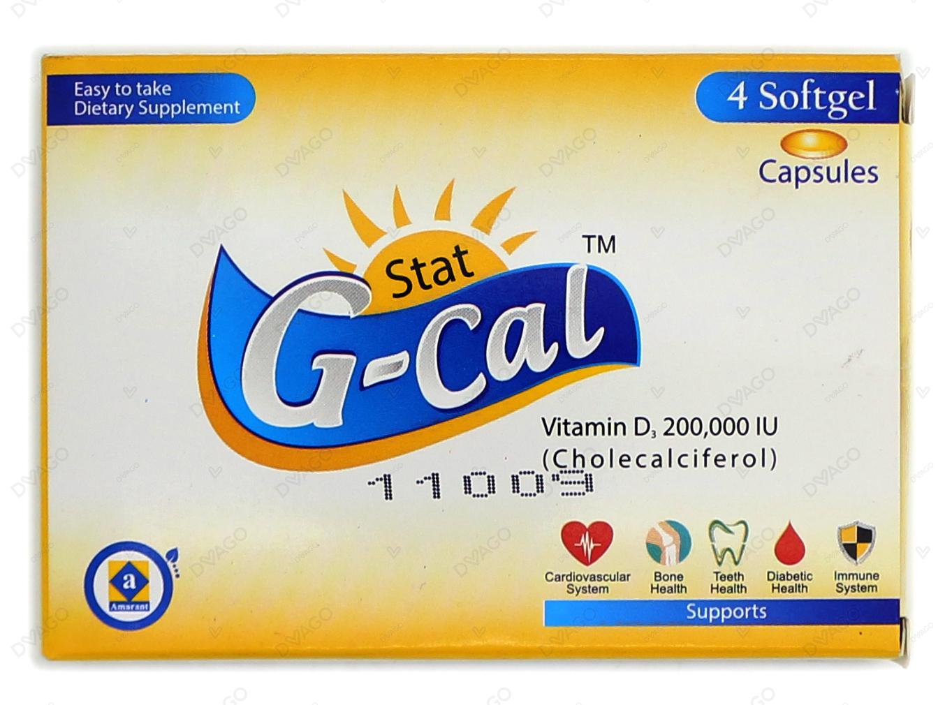 G-Cal Stat Softgel Capsules 4'S - Buy Online at DVAGO®