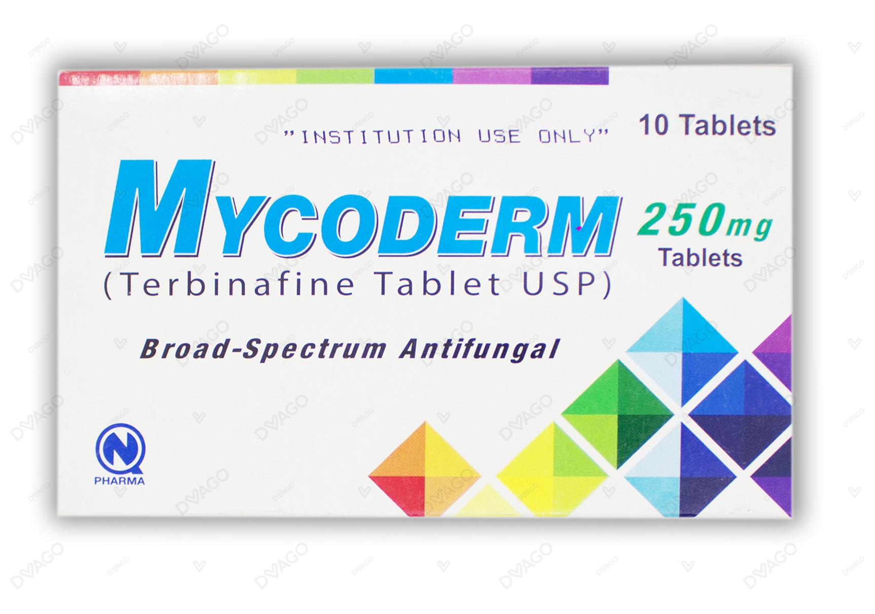 Mycoderm 250Mg Tablets 10'S - Buy Online at DVAGO®