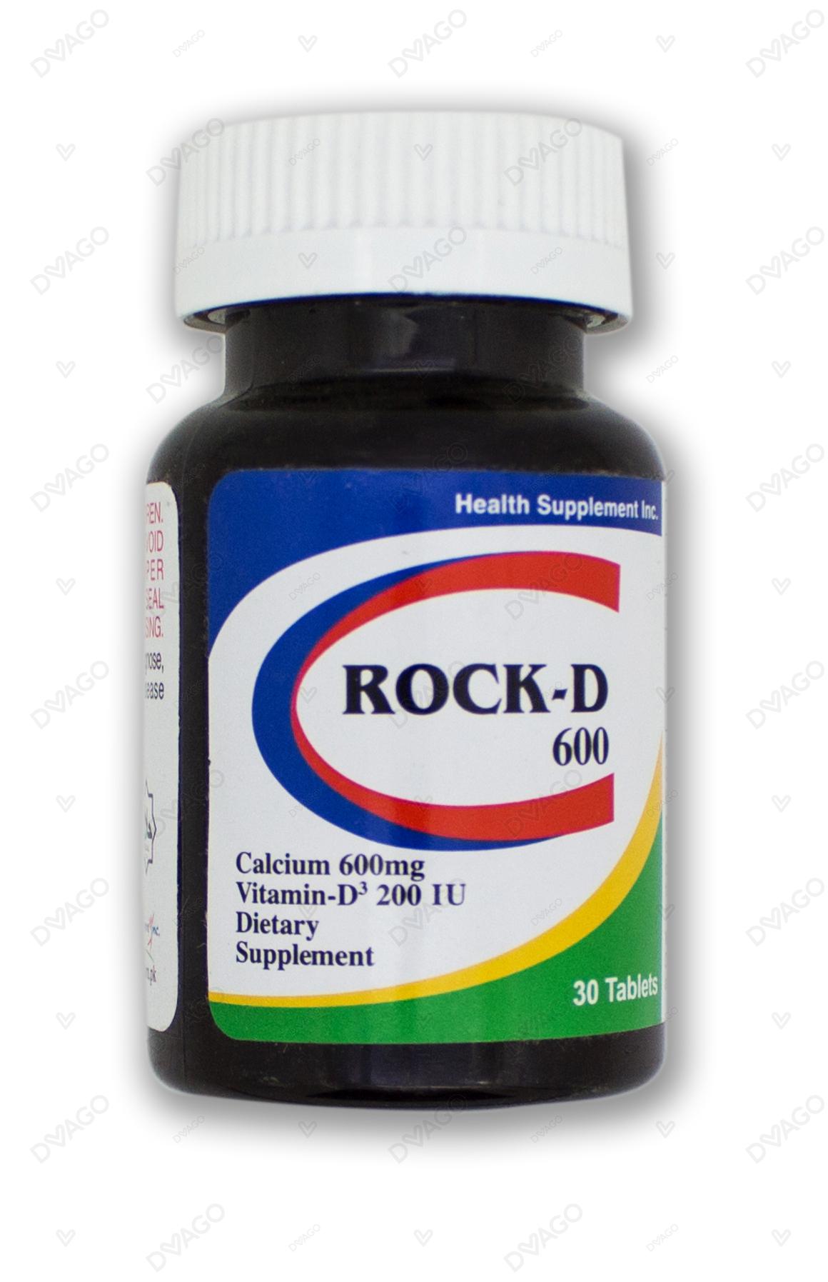 Rock-D 600Mg Tablets - Buy Online at DVAGO®