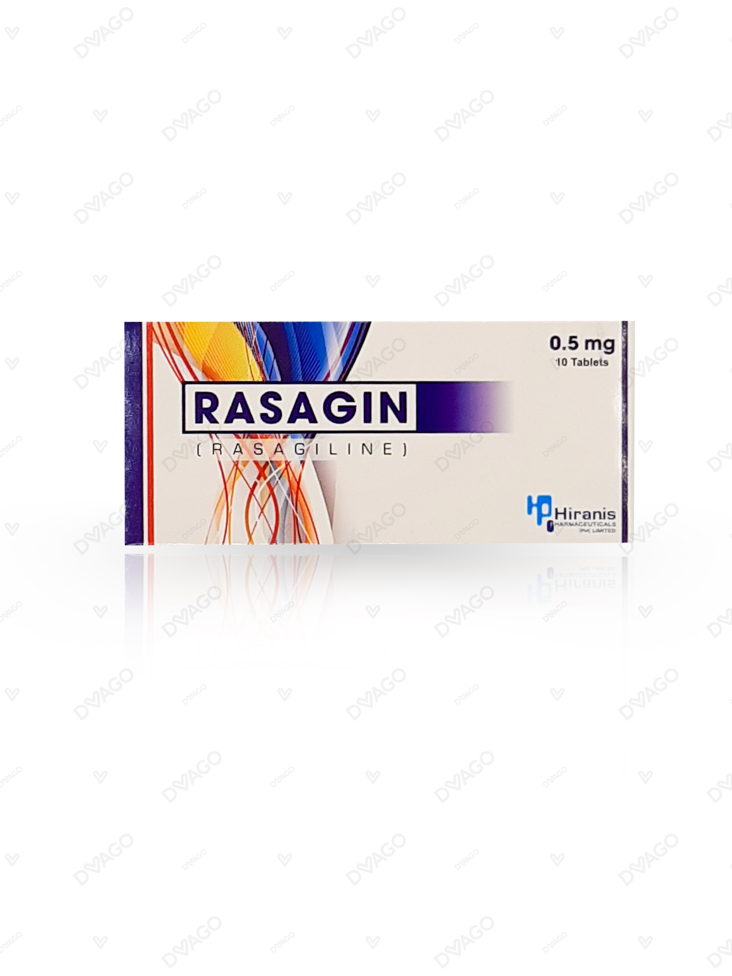 Rasagin 0.5Mg Tablets 10S (Pack Size 1 X 10S) - Buy Online at DVAGO®