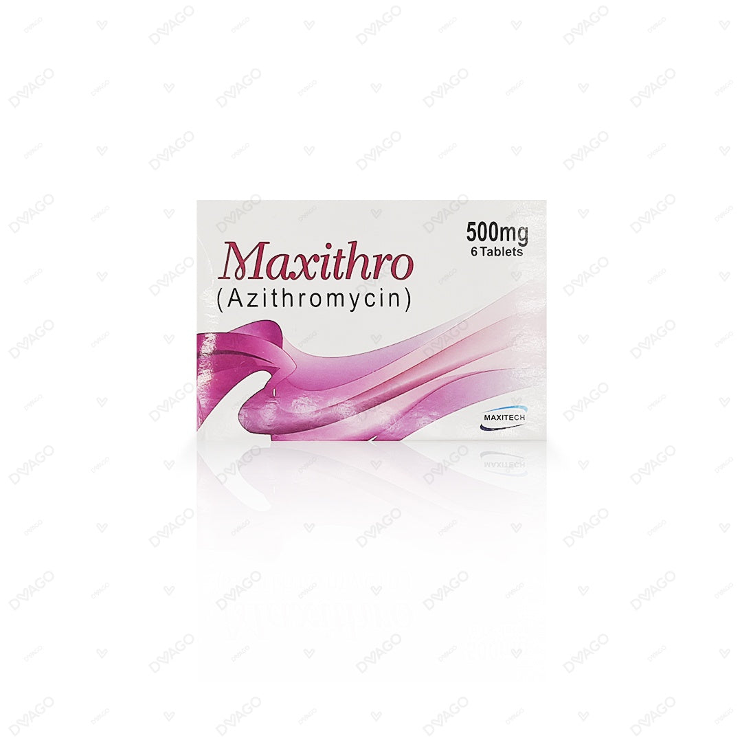 Maxithro 500Mg 6 Tablets - Buy Online at DVAGO®