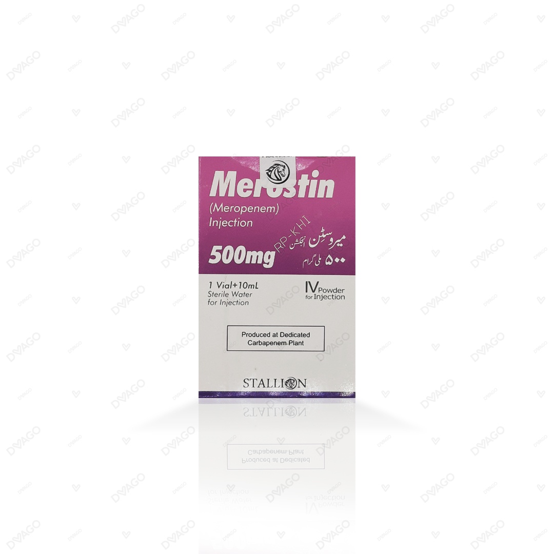 Merostin 500Mg Inj 1'S - Buy Online at DVAGO®