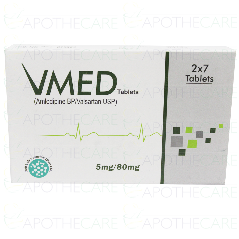 V Med 5/80Mg Tablets 14S (Pack Size 2 X 7S) - Buy Online at DVAGO®