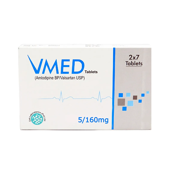 V Med 5/160Mg14 Tablets - Buy Online at DVAGO®