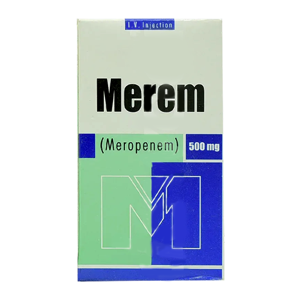 merem iv injection 500mg (1 box = 1 injection) - Buy Online at DVAGO®