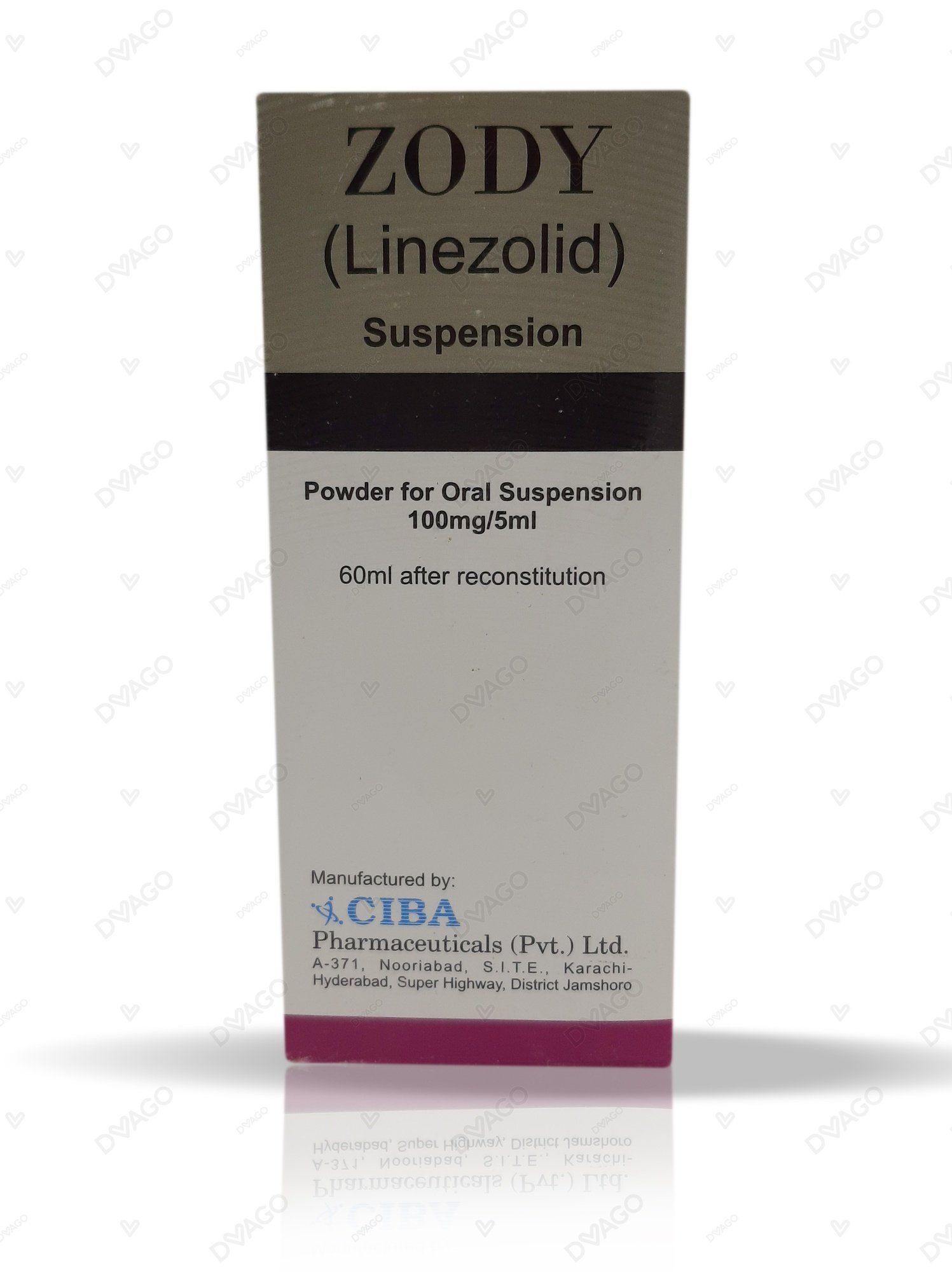 Zody 100Mg/5Mlsusp - Buy Online at DVAGO®