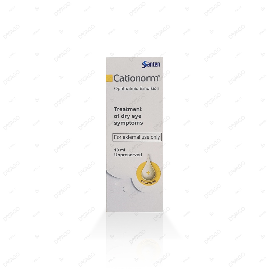 Cationorm 10Ml Eye Drop - Buy Online at DVAGO®