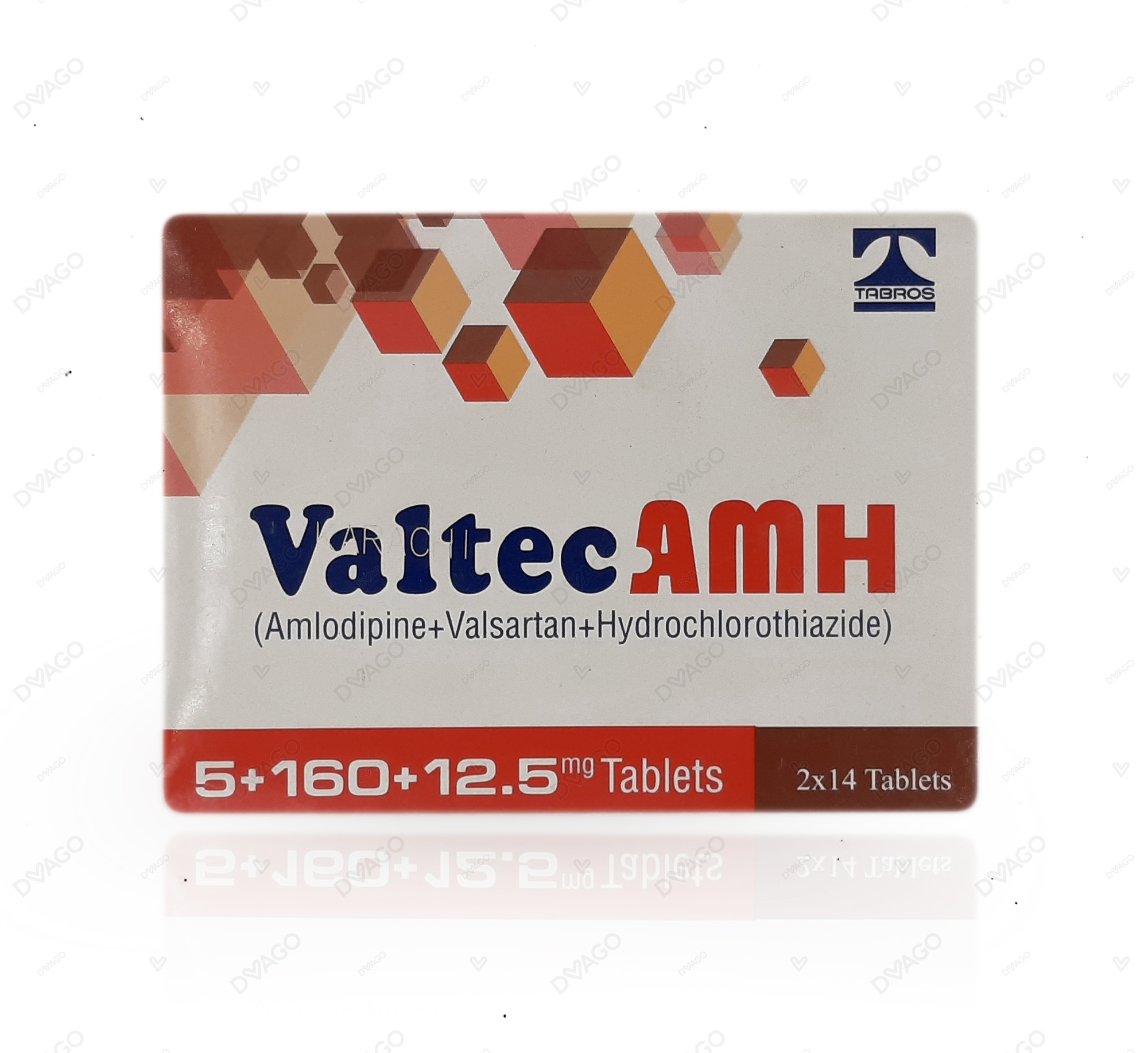 Valtec Amh 5+160+12.5 Tablets 28'S - Buy Online at DVAGO®