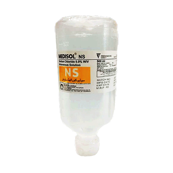 Medisol Ns 500Ml - Buy Online at DVAGO®