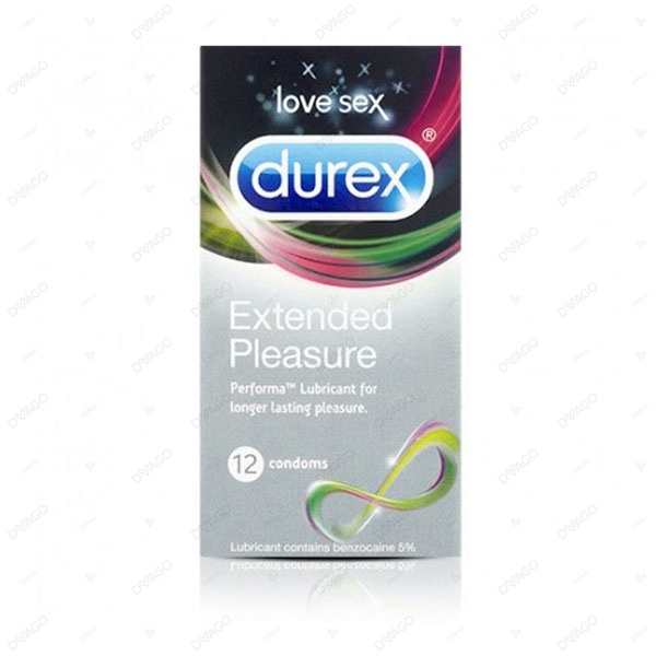 Durex Extended Pleasure Cp 12'S - Buy Online at DVAGO®