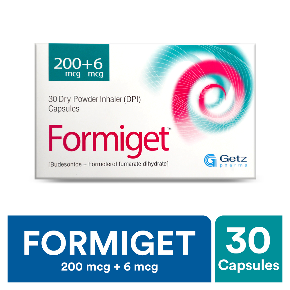 Formiget 200+6Mcg Capsules 30'S - Buy Online at DVAGO®