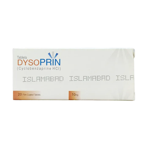 Dysoprin 10Mg 20 Tablets - Buy Online at DVAGO®