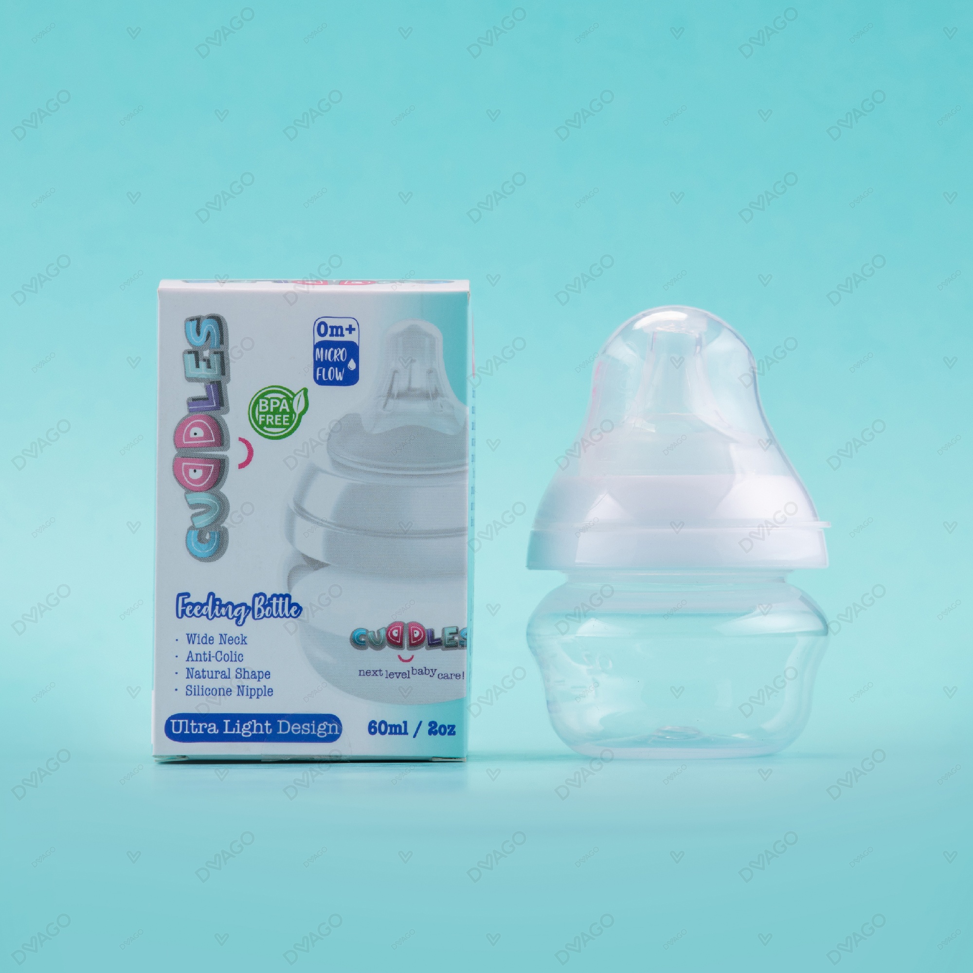 Cuddles Wide Neck Feeder 60Ml - Buy Online at DVAGO®