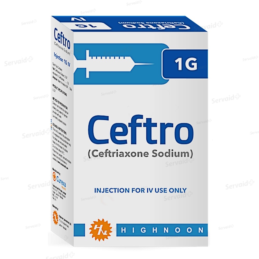 Ceftro 1G Iv Injection Iv 1Vial - Buy Online at DVAGO®