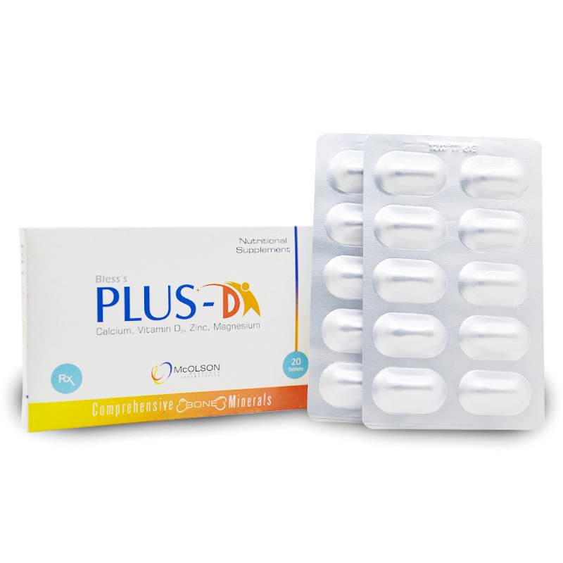 D-Plus Tablets 20'S - Buy Online at DVAGO®