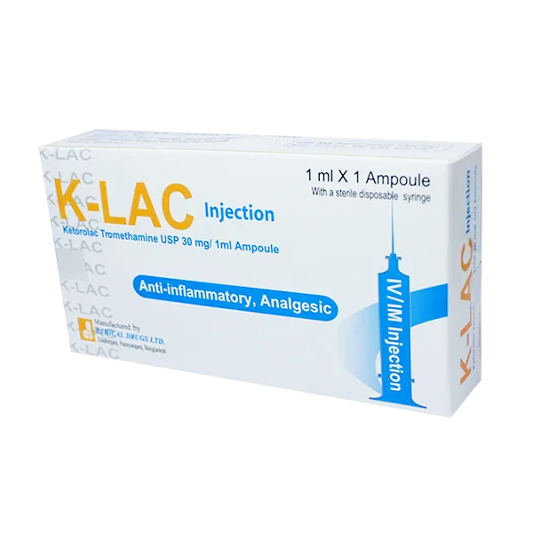K-Lac30Mg/Ml Injection 5S - Buy Online at DVAGO®