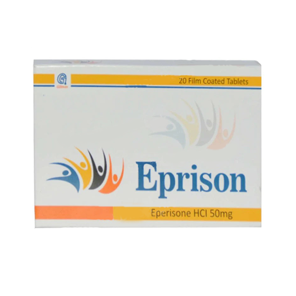 Eprison 50Mg 20 Tablets - Buy Online at DVAGO®