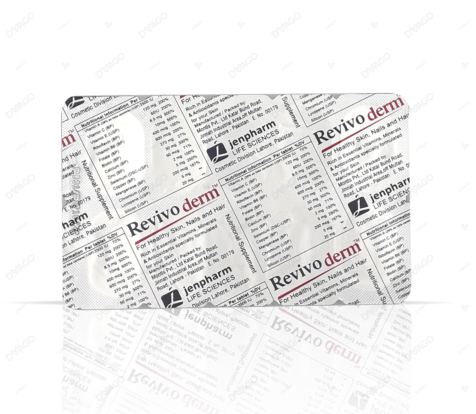 Revivoderm Tablets - Buy Online at DVAGO®