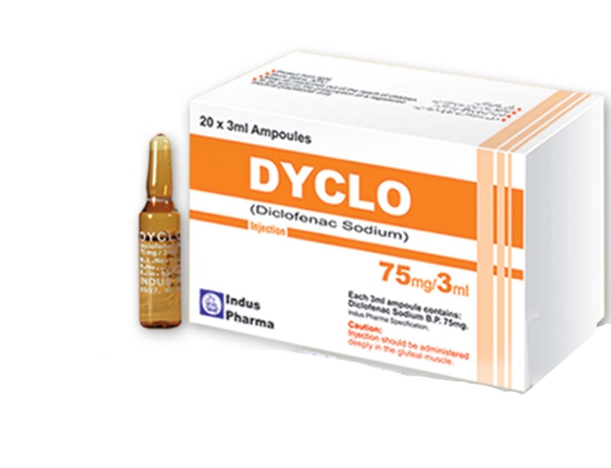 Dyclo 75Mg/3Ml Injection 50Ampx3Ml - Buy Online at DVAGO®