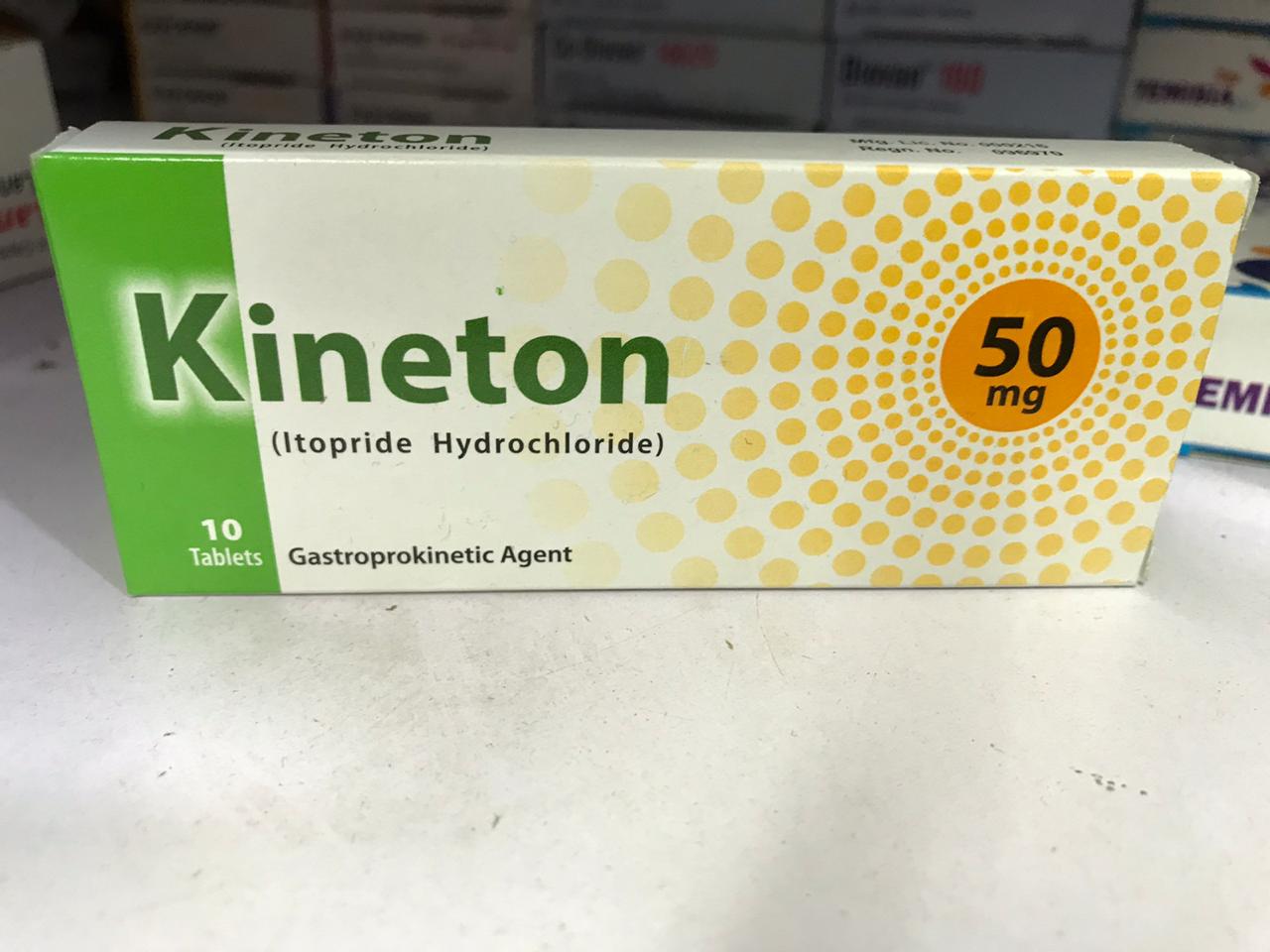 Kineton 50Mg Tablets 10S (Pack Size 1 X 10S) - Buy Online at DVAGO®