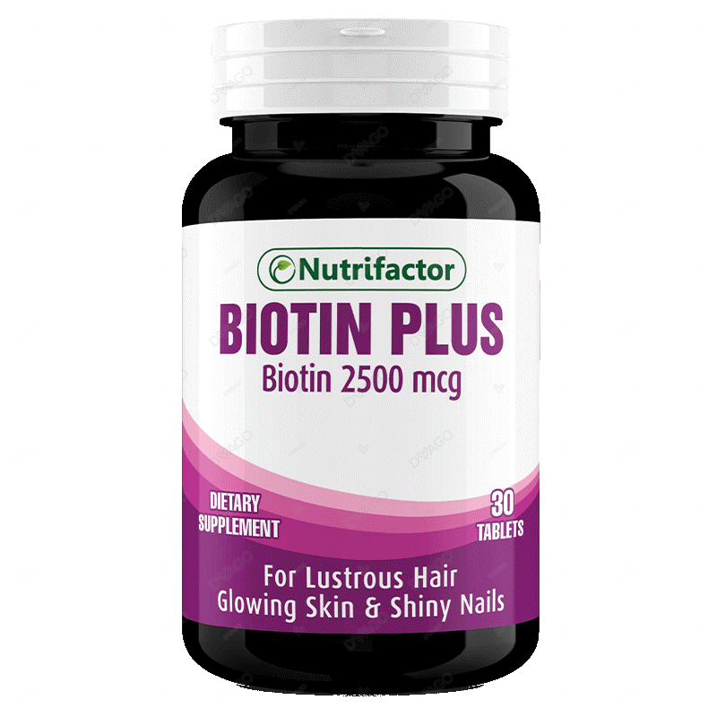 Nutrifactor Biotin Plus 30 Tablets - Buy Online at DVAGO®