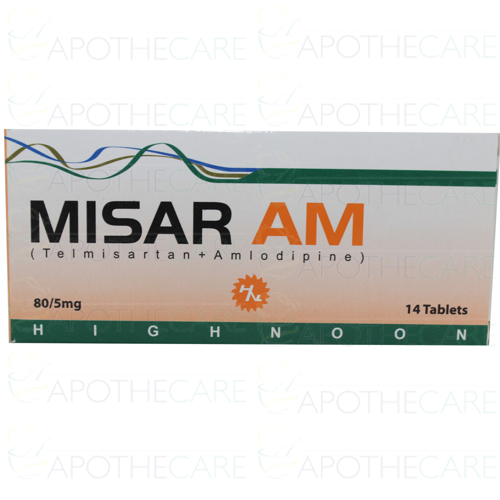 Misar Am 5/80Mg Tablets 14'S - Buy Online at DVAGO®