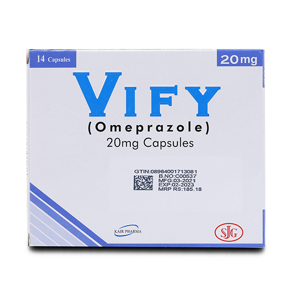 Vify 20Mg 14 Capsules - Buy Online at DVAGO®