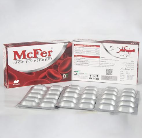 Mcfer Tablets 30S (Pack Size 3 X 10S) - Buy Online at DVAGO®
