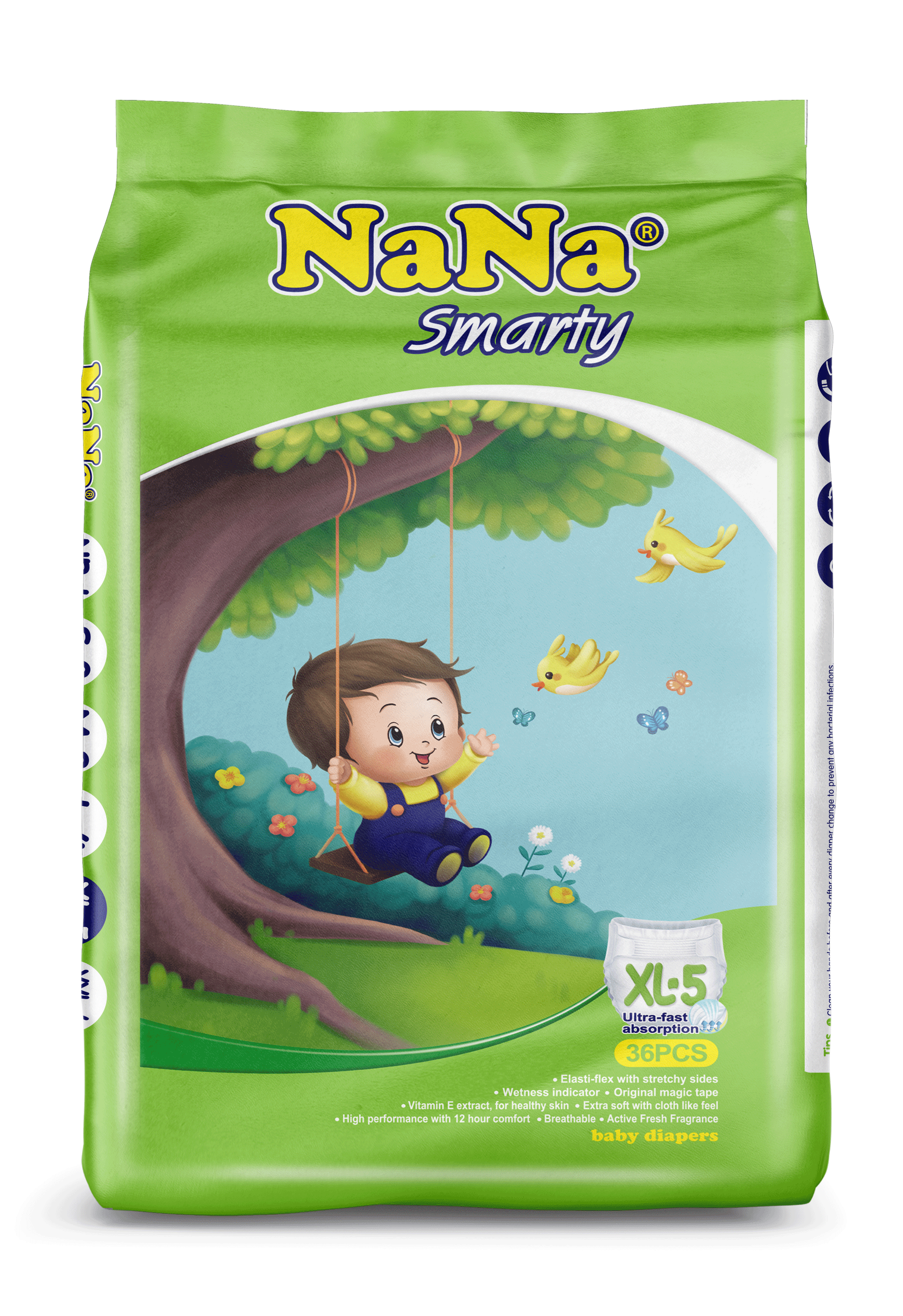 Nana Smarty Extra Large 36Pcs - Buy Online at DVAGO®