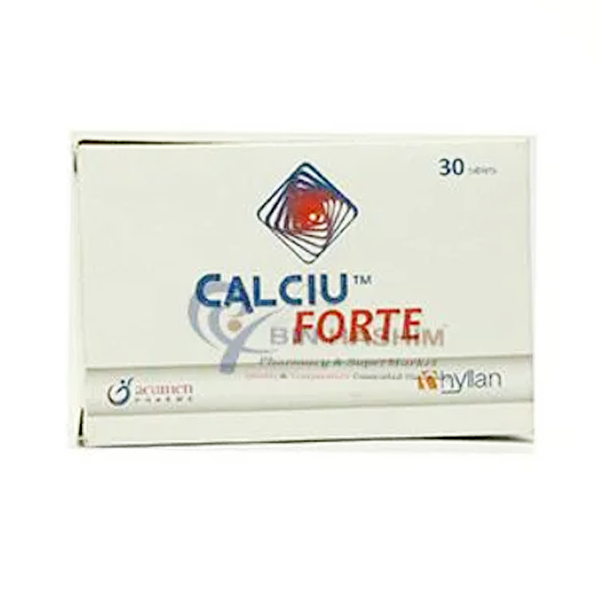 Calciu Forte 30 Tablets - Buy Online at DVAGO®