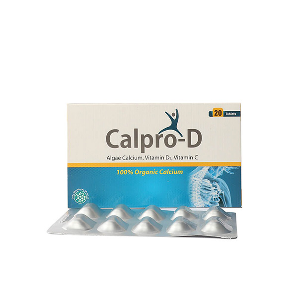 Calpro-D 20 Tablets - Buy Online at DVAGO®