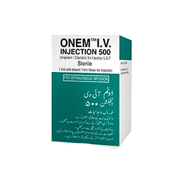Onem 500Mg Iv Injection - Buy Online at DVAGO®