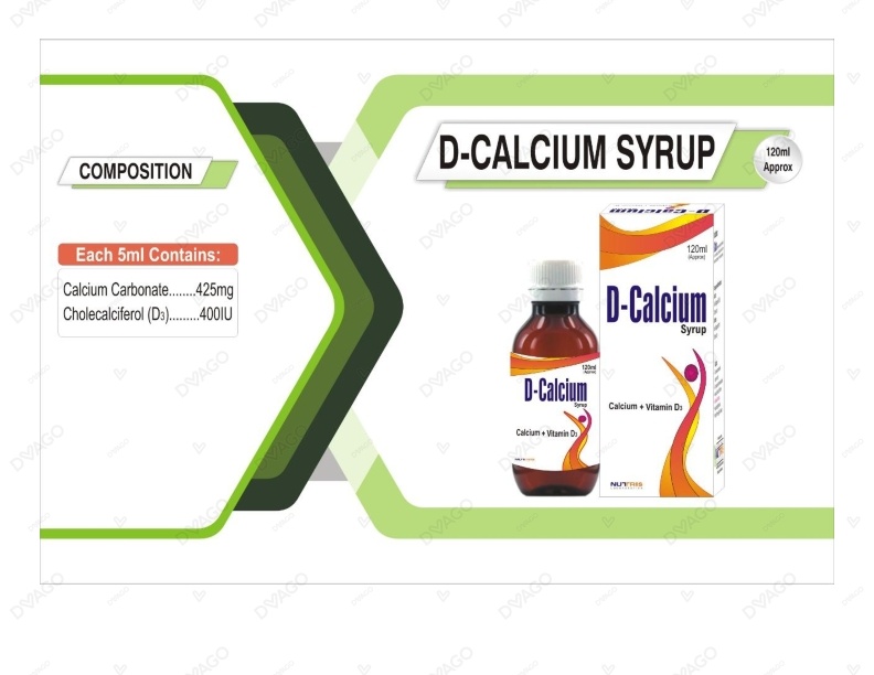 D-Calcium Syrup 120Ml - Buy Online at DVAGO®