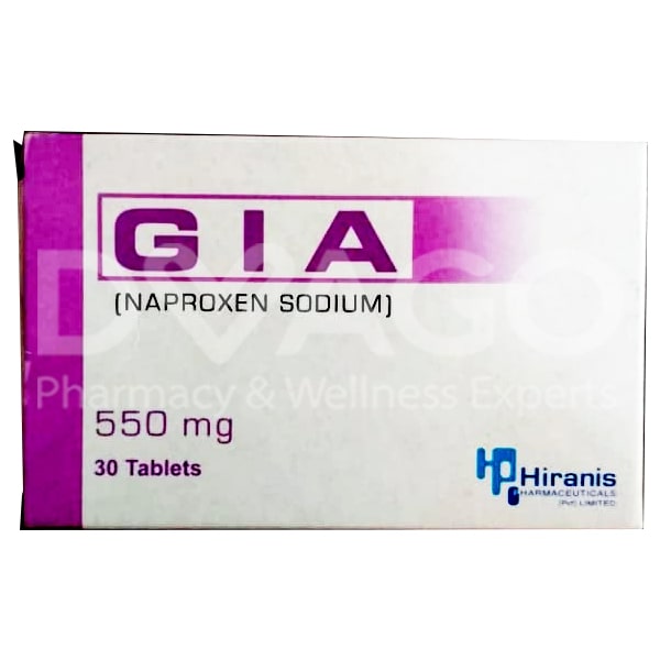 Gia 550Mg Tablets 30'S - Buy Online at DVAGO®