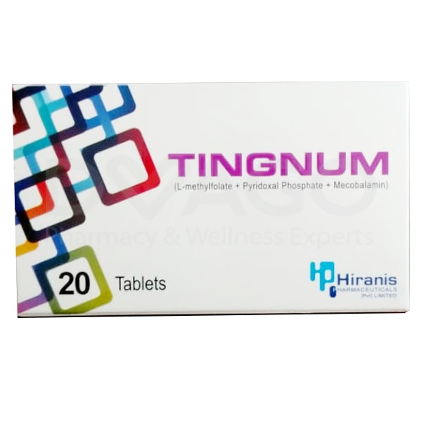 Tingnum Tablets 20'S - Buy Online at DVAGO®