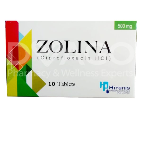 Zolina 500Mg Tablets 10'S - Buy Online at DVAGO®