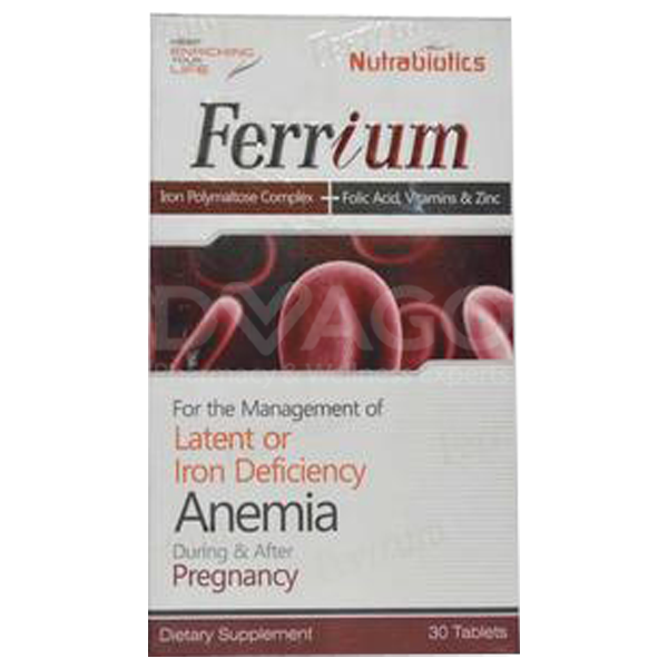 Ferrium 30 Tablets - Buy Online at DVAGO®