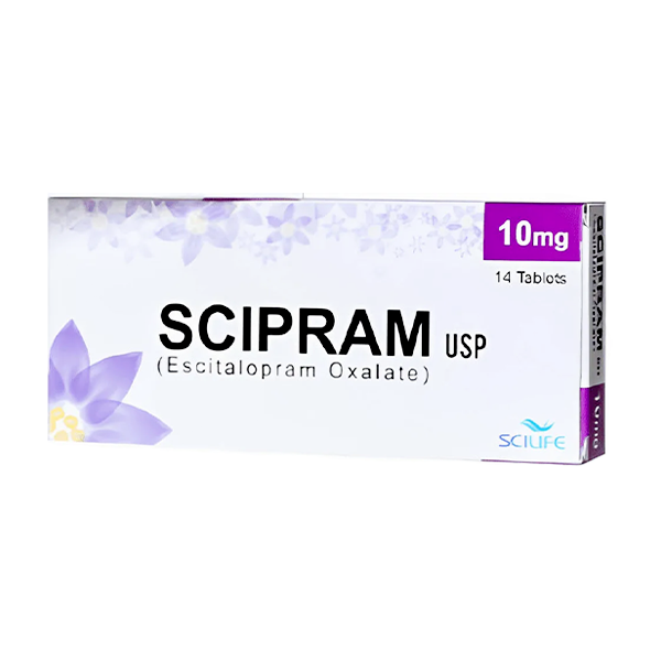 Scipram 10Mg14 Tablets - Buy Online at DVAGO®