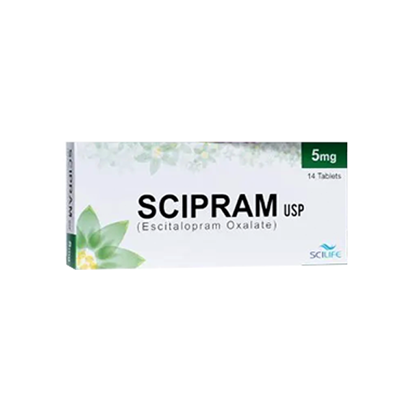 Scipram 5Mg14 Tablets - Buy Online at DVAGO®