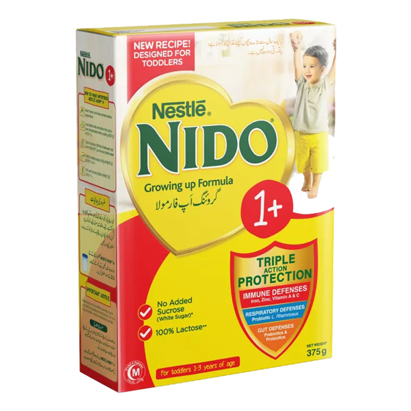 nido growing up formula 1+ powder 375g - Buy Online at DVAGO®
