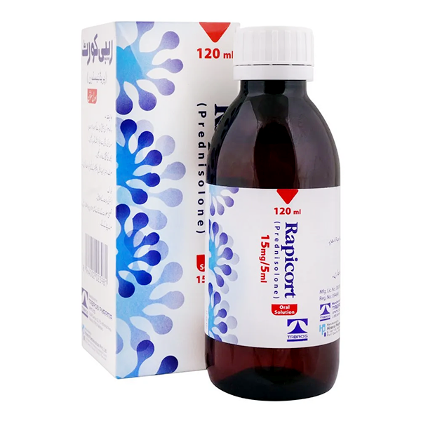 Rapicort Syrup 120Ml - Buy Online at DVAGO®
