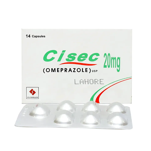 Cisec 20Mg 14 Capsules - Buy Online at DVAGO®