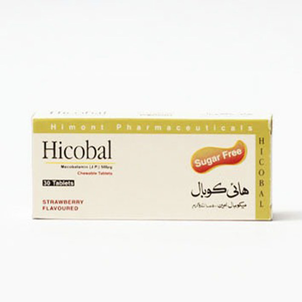 Hicobal Chew 50Mcg 30 Tablets - Buy Online at DVAGO®