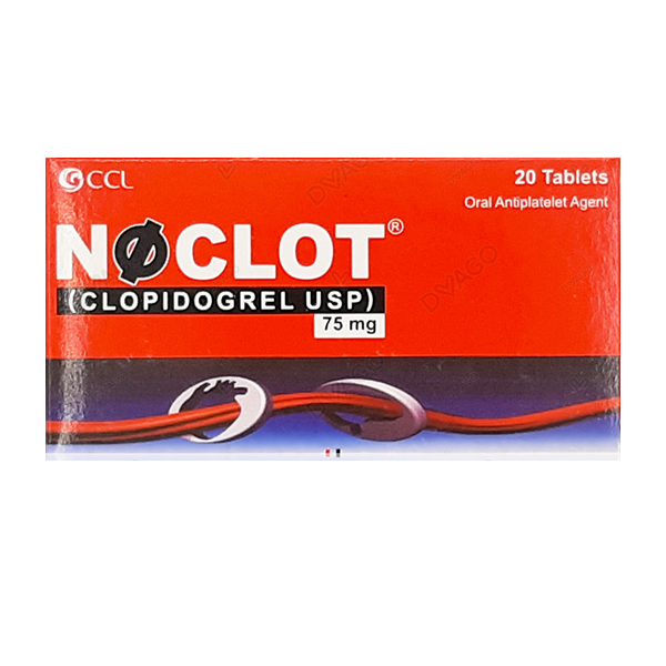 Noclot Tablets 75Mg - Buy Online at DVAGO®