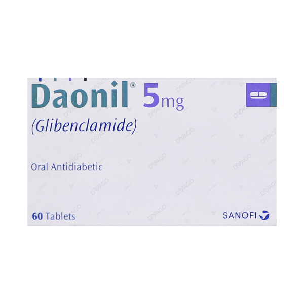 Daonil Tablets 5Mg 6X10'S - Buy Online at DVAGO®