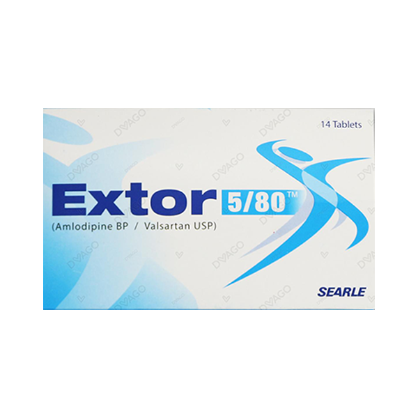 Extor Tablets 5/80Mg - Buy Online at DVAGO®