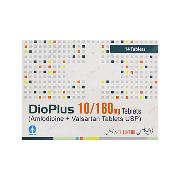 Dio Plus Tablets 10/160Mg - Buy Online at DVAGO®
