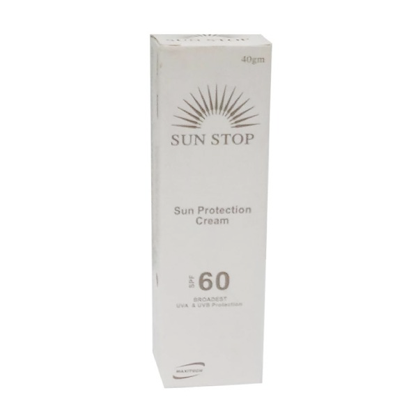 Sun Stop Spf60 Cream 40 Grams - Buy Online at DVAGO®