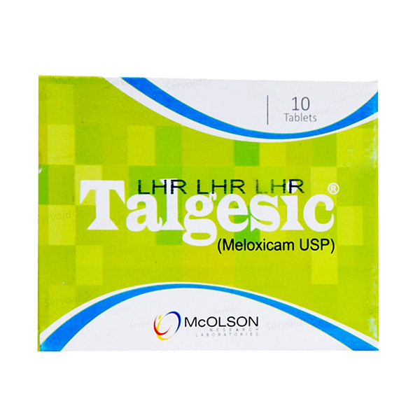 Talgesic 15Mg 10 Tablets - Buy Online at DVAGO®